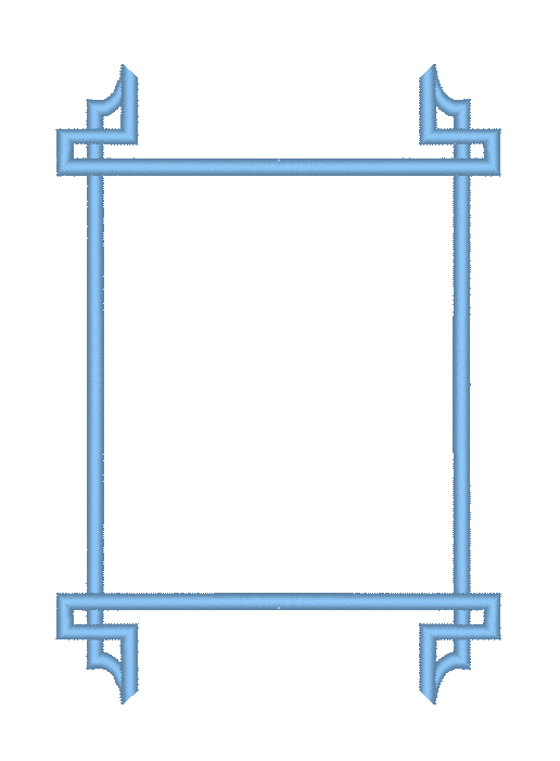 Ornate Rectangle – NellyBelle Designs