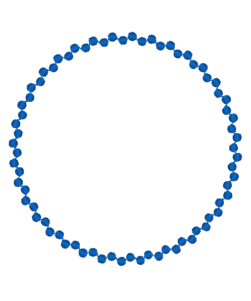 Twisted Bead Circle – NellyBelle Designs