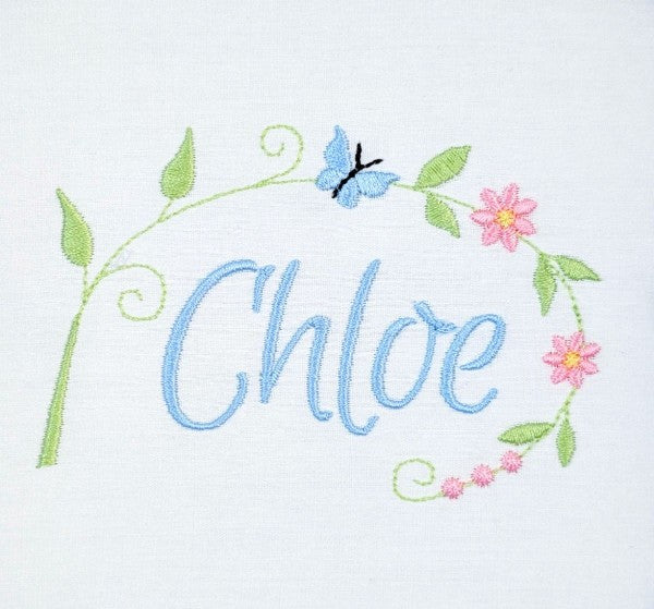 Floral Sprig Oval – NellyBelle Designs